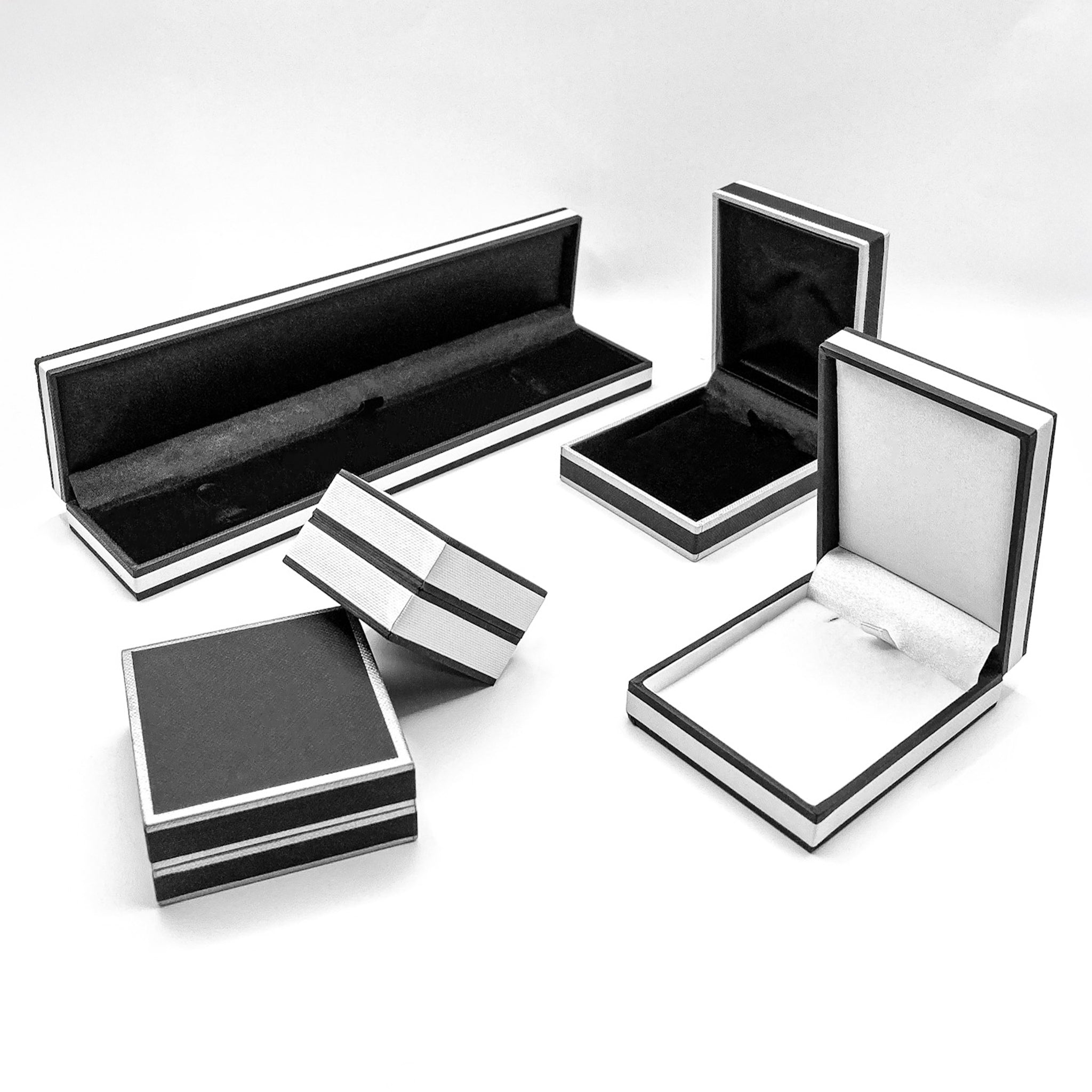 Celebration Case Range | Textured 2-Tone Hinged Jewellery Cases – Karina Krafts
