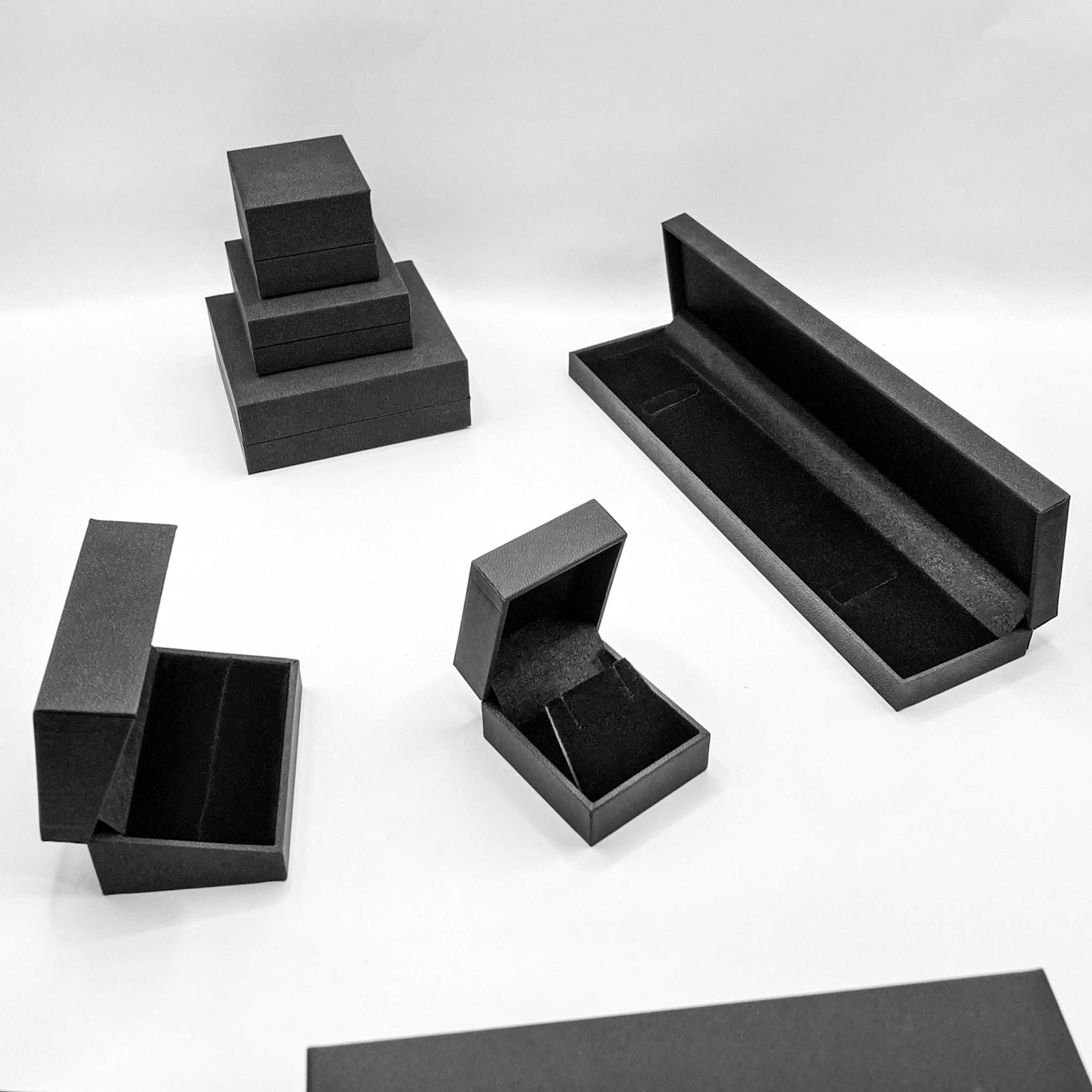 Nuance Case Range | Luxurious Black Leatherette Jewellery Cases ...