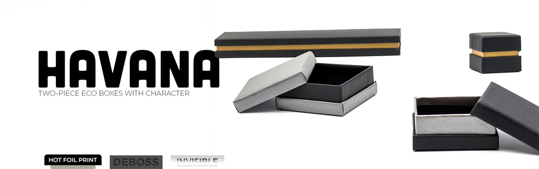 Havana Range | Eco-Friendly, Two-Piece Boxes with Bold Contrasting ...