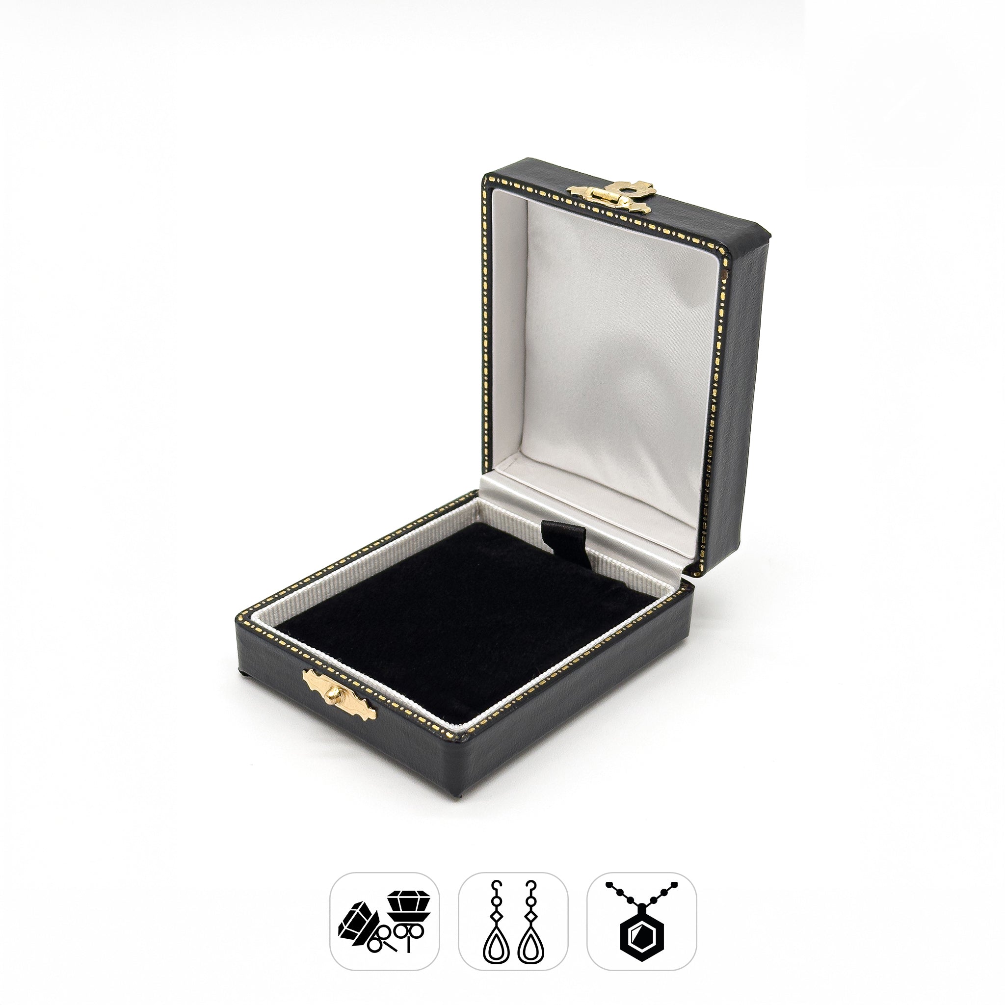 Venice Pendant Case | Luxury Vintage-Inspired Jewellery Box – Karina Krafts